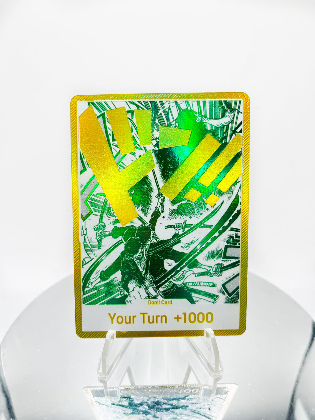 DON!! Zoro Manga Gold (Single Card) Custom Art